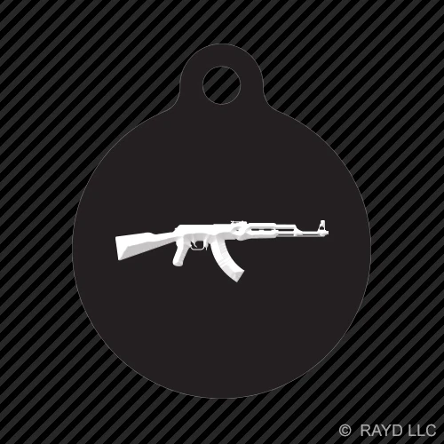 Engraved Ak 47