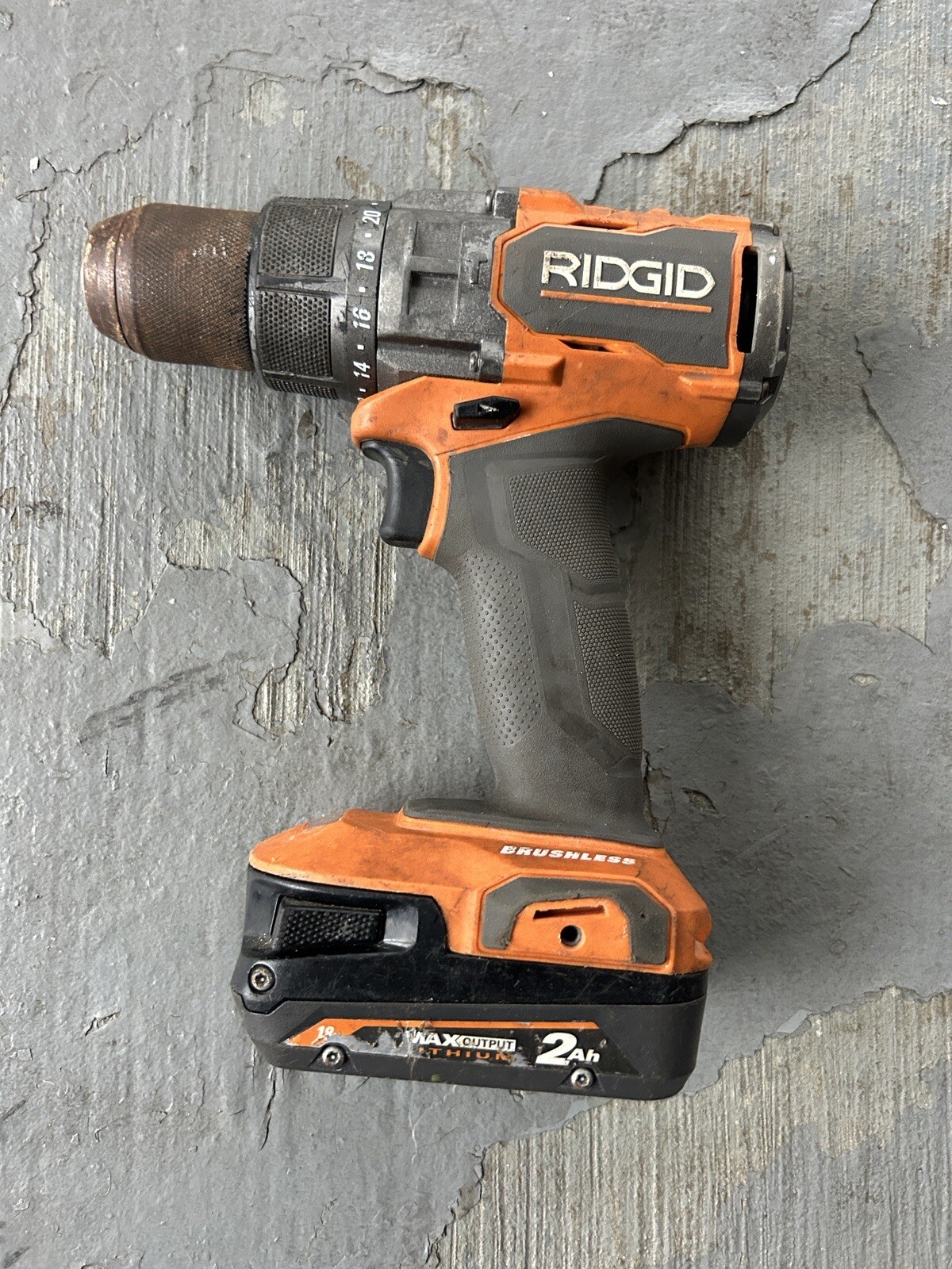 Rigid Hammer Drill With Battery R86115 | eBay