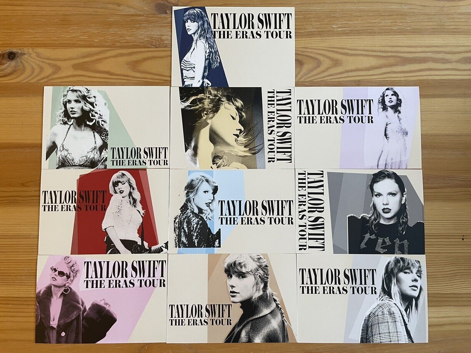 set 10 POSTCARDS NEW TAYLOR SWIFT THE ERAS TOUR VIP MERCH BOX prints ...