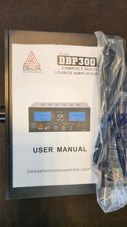 Used Delta Stereo Receiver w/ Record Player Input/Bluetooth PREAMP ...