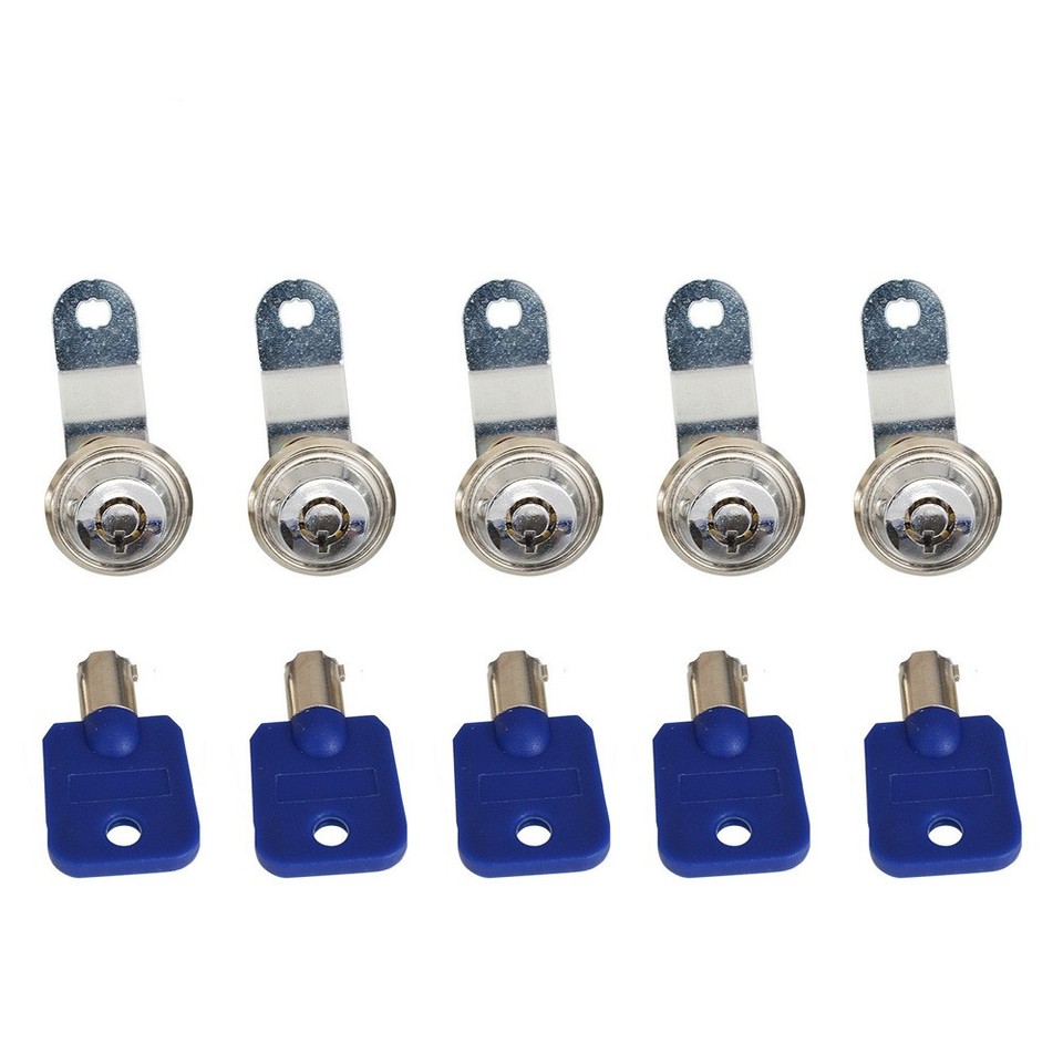 5x 27mm Cam Lock For Pinball Machine Arcade Cabinet Door Cupboard ...