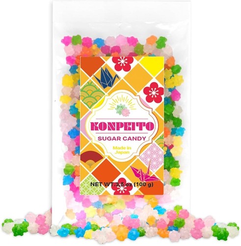 Kompeito japanese Sugar Candy,Assorted Colors and Shapes,Caster Sugar,japan,conp | eBay