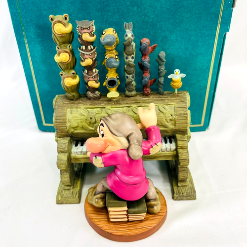Disney's Snow White and the Seven Dwarfs "Grumpy and Pipe Organ" WDCC Figurine | eBay