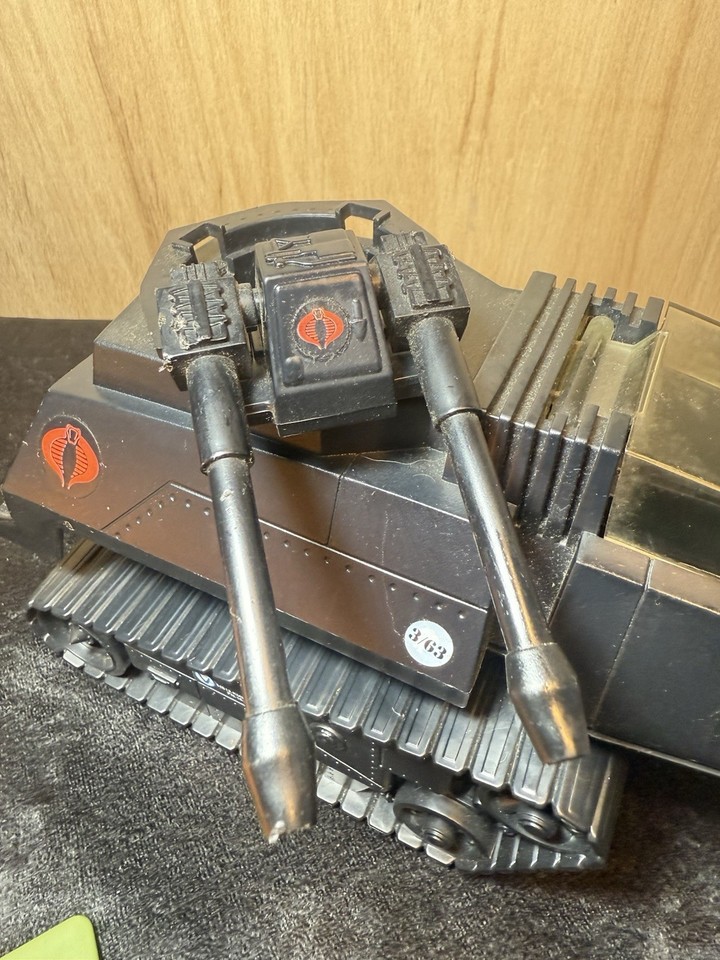 Cobra HISS Tank 100% Complete 1983 GI Joe ARAH Hasbro Vintage Vehicle ...