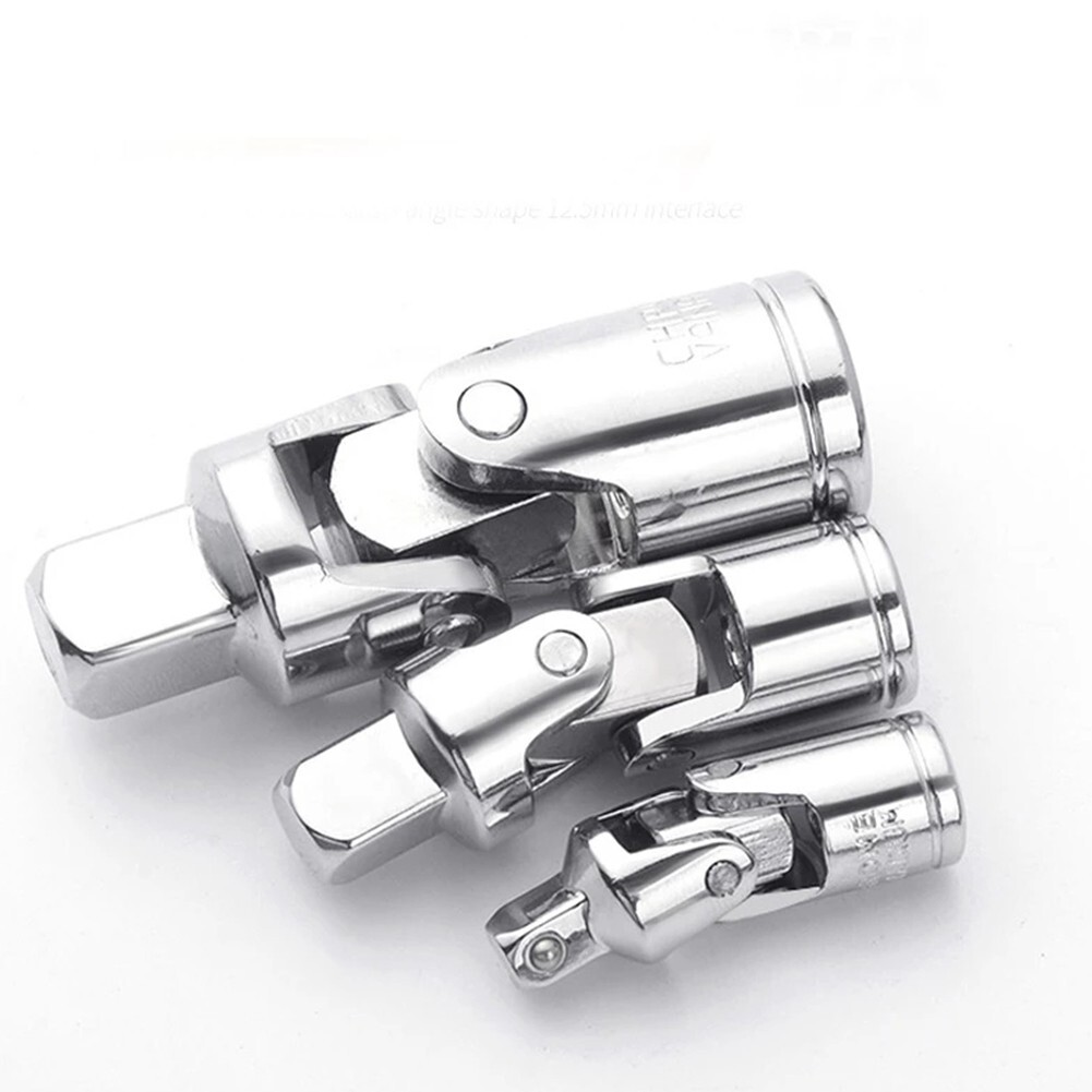 Universal Joint Socket Set Swivel Ratchet Tool 14 38 12 Universal Joint ...