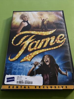 Fame (DVD, 2010, Extended Dance Edition). Blockbuster Sticker And Case ...