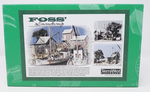 Sierra West Scale Models 3000F, Foss' Landing Building Kit, HO HOn3 ...