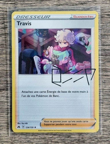 Carte Pokémon Travis 124/159 Zenith Supreme EB12.5 FR | eBay
