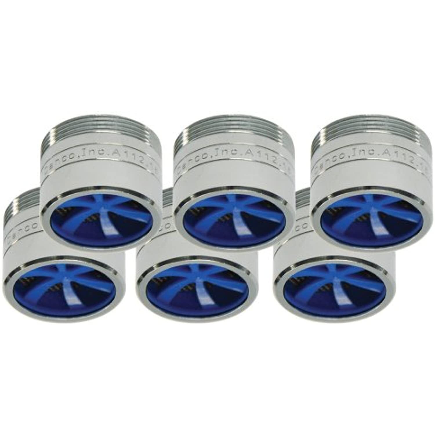 Danco 10493 1.5 GPM Dual Thread Water Saving Faucet Aerator, Blue ...