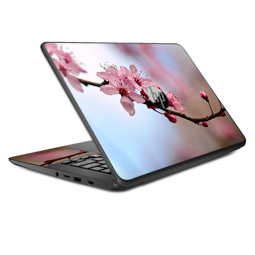 Skins Decal Wrap for HP Chromebook 14 cherry blossoms | eBay