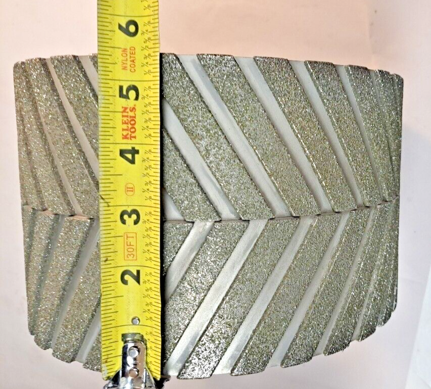 5-1/2” Wide X 8-3/4” Tall Diamond Multi V Rib Tools Grind Wheel | eBay