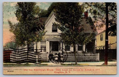Kingston New York Old Van Steenburgh House Postcard | eBay