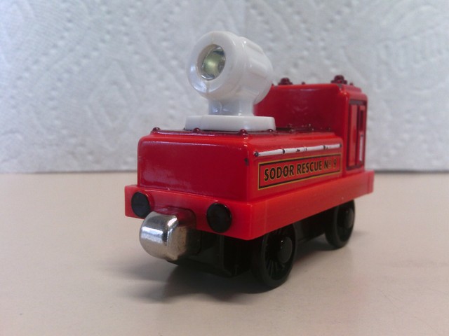 Take Along Thomas Die Cast Metal 2006 Rusty & The Rescue Cars Lights ...