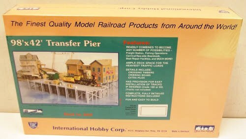 IHC 5505 HO Scale 98' x 42' Large Transfer Pier Building Kit | eBay