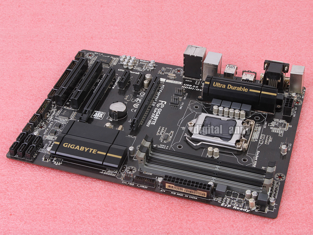 Gigabyte GA-Z87-HD3 Motherboard Intel Z87 Express LGA 1150 DDR3 ...