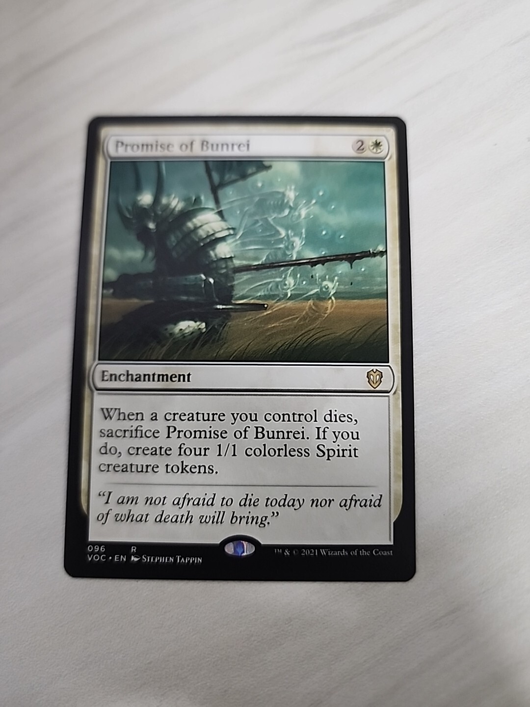 MTG Promise of Bunrei Commander: Innistrad: Crimson Vow 096 Regular ...