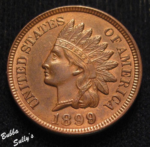 1899 Indian Head Cent AU Details | eBay