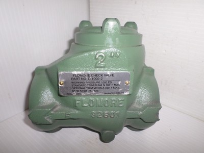 *NEW* FLOMORE D 1000-2 2" SWING CHECK VALVE DUCTILE IRON 1000 PSI | eBay