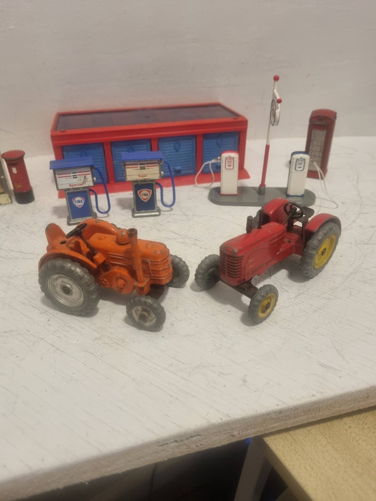 Dinky Toys 301 Field Marshall Tractor + masey harris x 2 | eBay UK