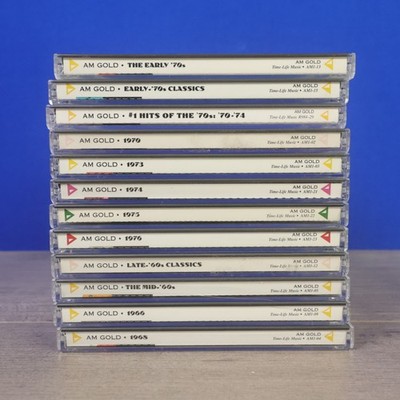 Time Life AM Gold CD Lot 12 Discs Mid Late 60s Early 70s Classics 1966 ...