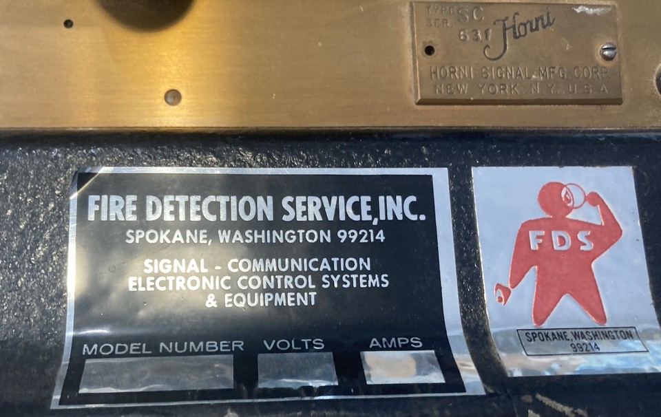 Horni Signal Type SC Brass Fire Alarm Telegraph Register Ticker Tape ...