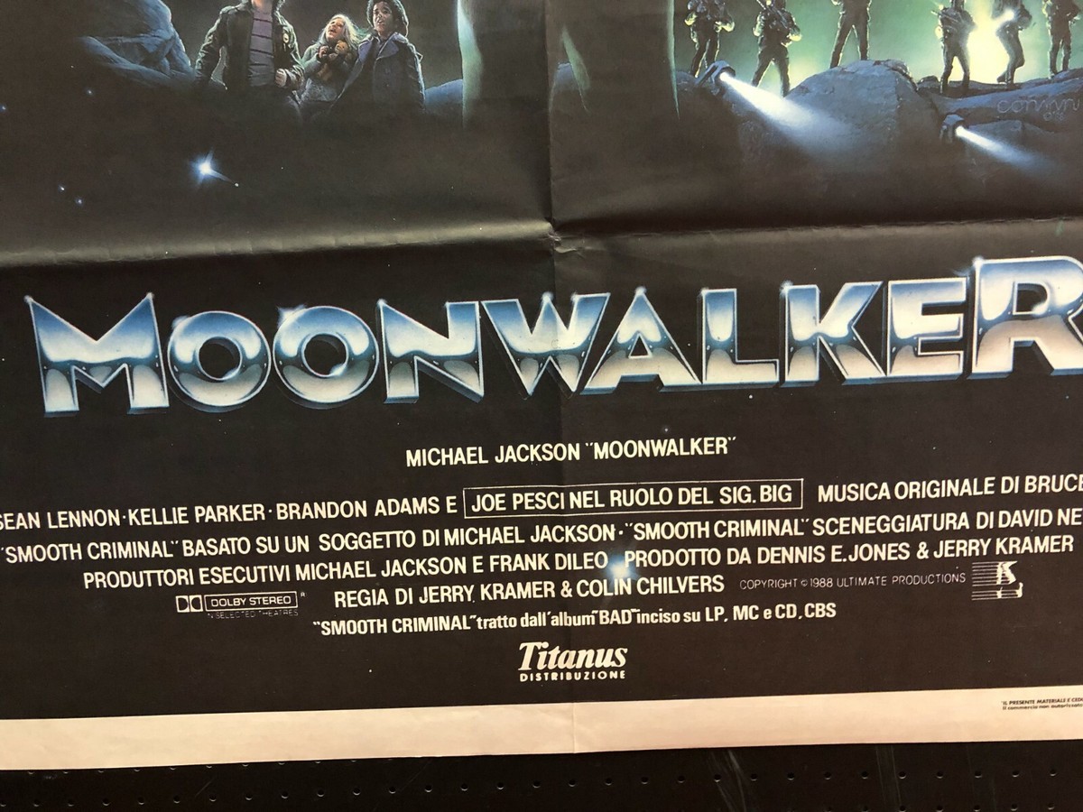 Michael Jackson Moonwalker Movie Poster