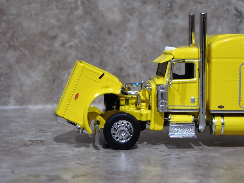 DCP 1/64 Yellow Peterbilt 389 Semi Truck Farm Toy | eBay