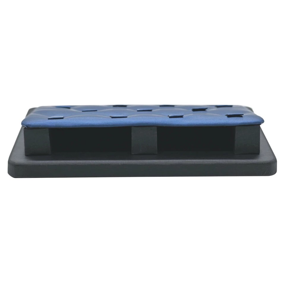 Blue Leatherette Jewelry Ring Clip Display Tray - Holds 11 Rings | eBay