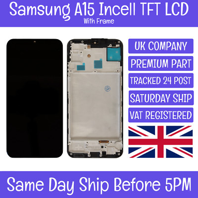 Samsung Galaxy A15 SM-A155 A156 Incell TFT LCD Screen Display Digitizer ...