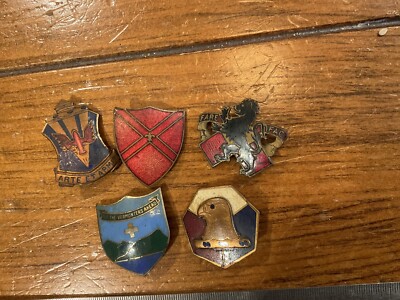 ORIGINAL WWII US PINBACK DUI DI INSIGNIA PIN LOT -2 | eBay