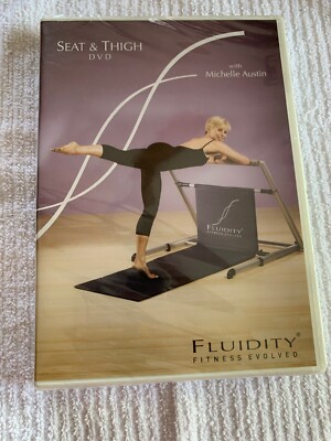 NEW Fluidity Fitness Evolved DVD,SEAT & THIGH with MICHELLE AUSTIN FREE ...