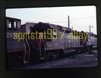 SP Southern Pacific EMD GP30 Locomotive #5017 - Duplicate 35mm Railroad ...