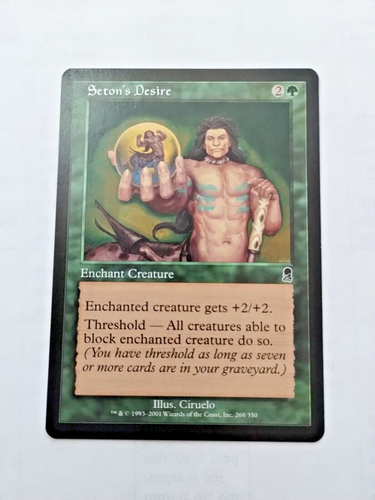 MTG Seton's Desire Odyssey 268/350 Regular Common - Uncirculqated | eBay