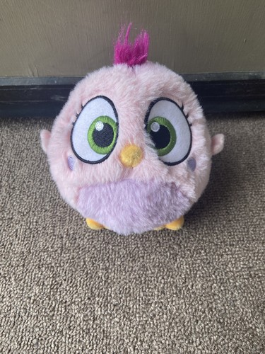 ANGRY BIRDS 2 Movie Zoe HATCHLINGS 5” PLUSH Pink Girl Baby Bird Soft ...