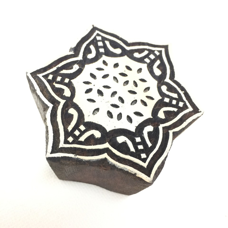 NEW BEAUTIFUL HAND CRAFTED CUSTOMIZED MEHENDI GEOMETRIC WOODEN BLOCK ...