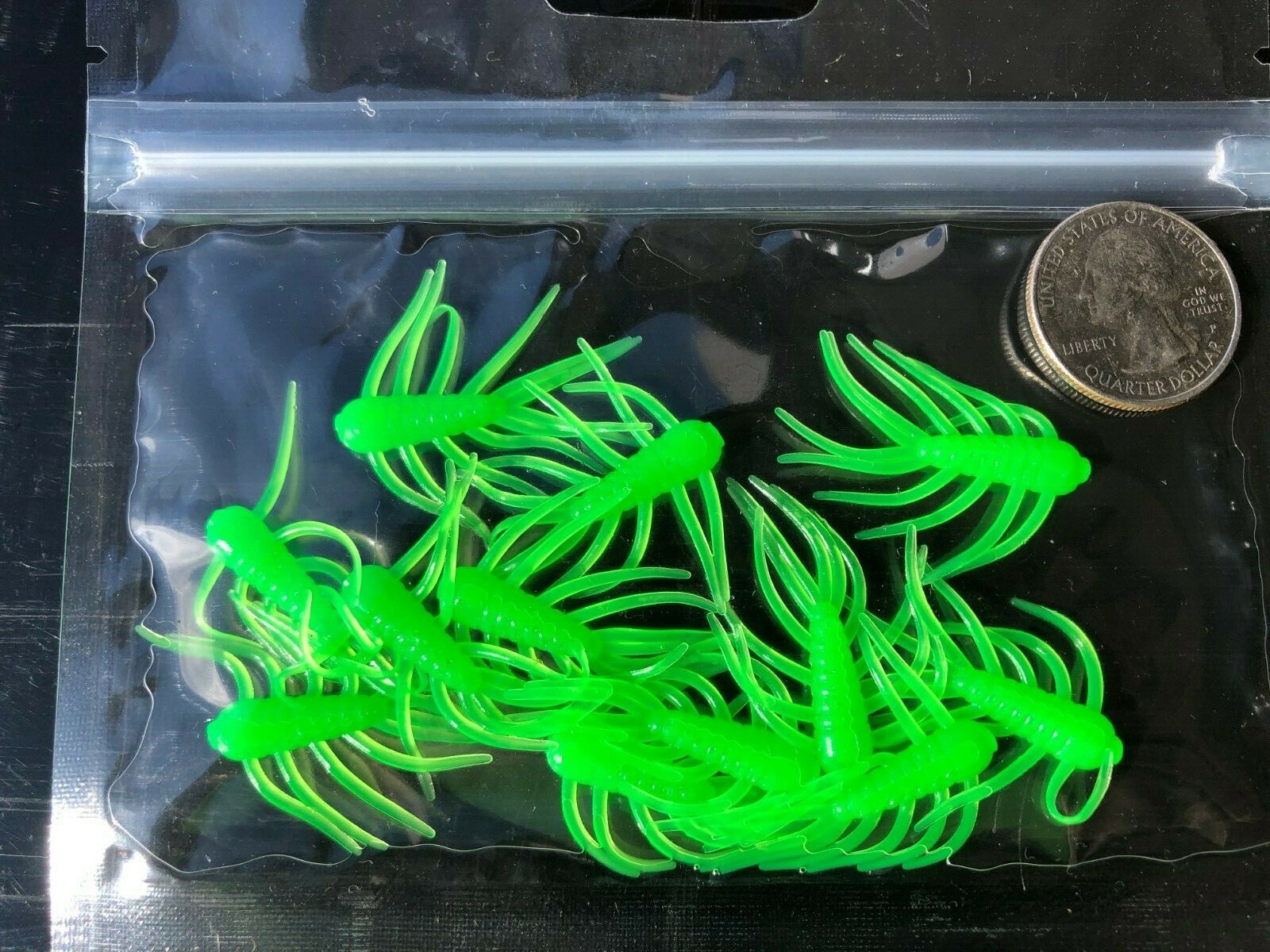 Soft Plastic Baits - Crappie - Panfish - Scented - 12 Count - 1 3/8 ...