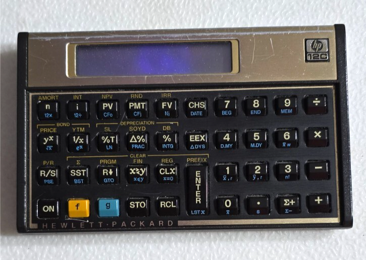 VINTAGE HP 12C CALCULATOR--WORKS | eBay