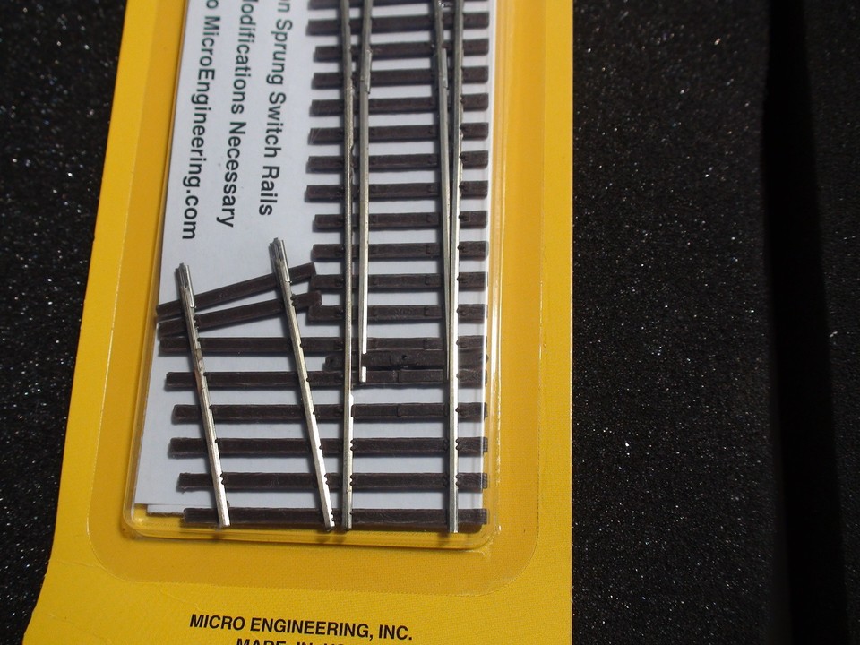 Micro- Engineering #14-818 HO LADDER TRACK SYSTEM TURNOUT LH #5e Code ...