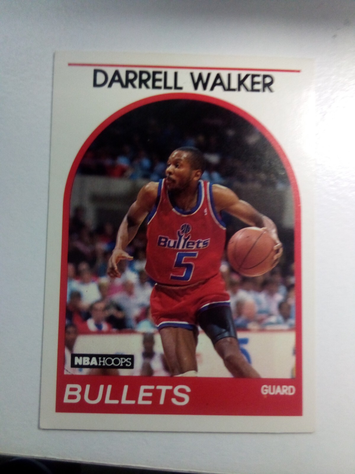 Darrel Walker Washington Bullets NBA Hoops 1989 | eBay