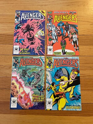 Avengers #263 #264 #265 #266 Marvel Sub-Mariner Joins Avengers 1986 d ...