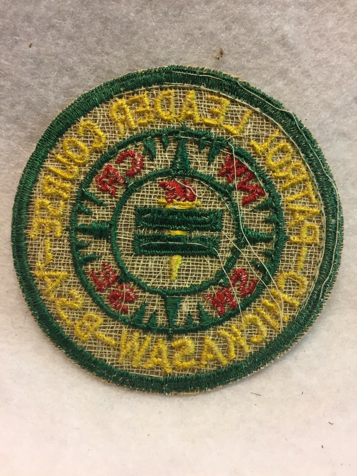 (mr9) Boy Scouts- Patrol Leader Course patch - Chickasaw B.S.A. | eBay.de