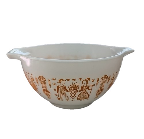 Rare Pyrex Pumpkin Orange Butterprint Cinderella Bowl #441 *read ...