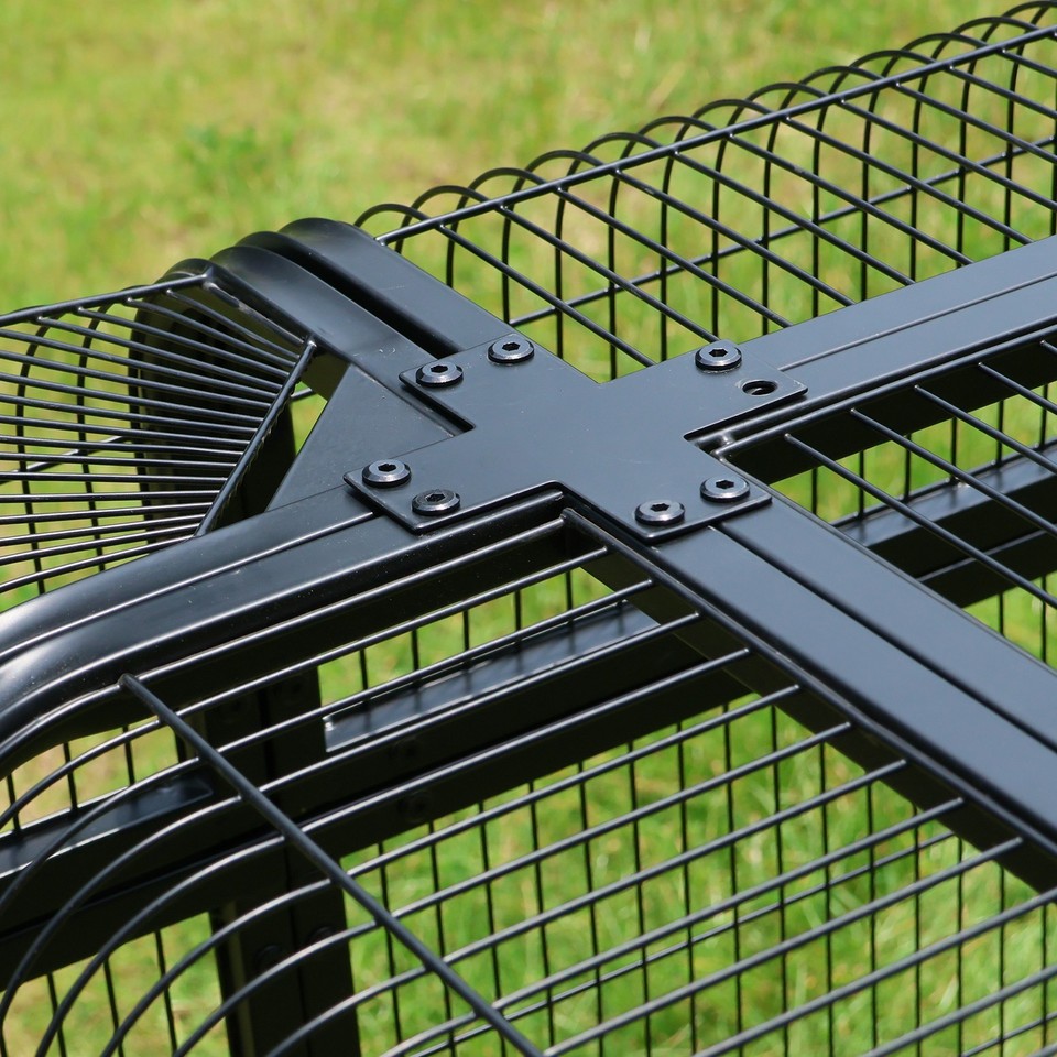 7.2ft Large Walk in Bird Cage Huge Parrot Macaw Aviary Finch Outdoor ...