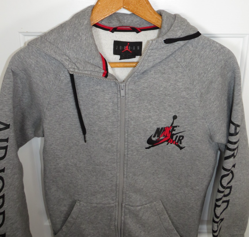 Nike Air Jordan Jumpman Classic Fleece Full-Zip Hoodie Mens Small ...