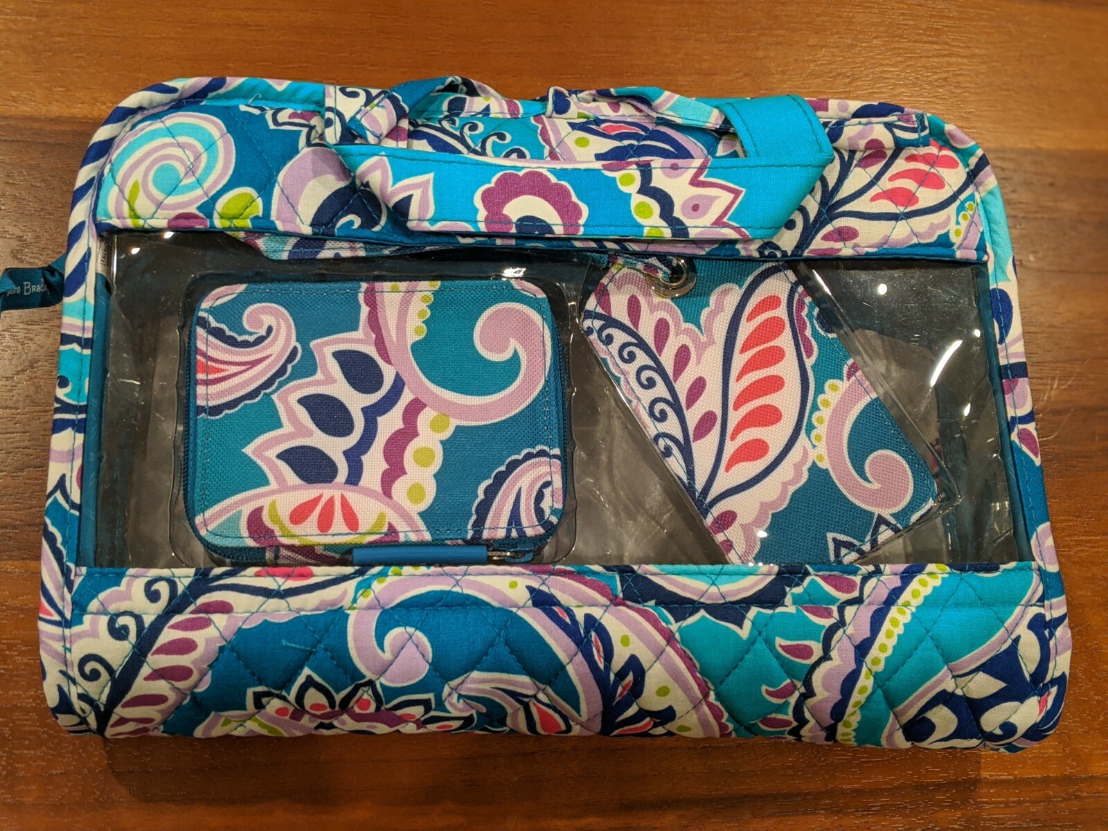 Vera Bradley Pill Case Luggage Tag Travel Bundle Organizer Waikiki ...