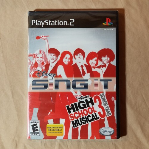 Disney Sing It High School Musical 3 Senior Year PlayStation 2 PS2 ...