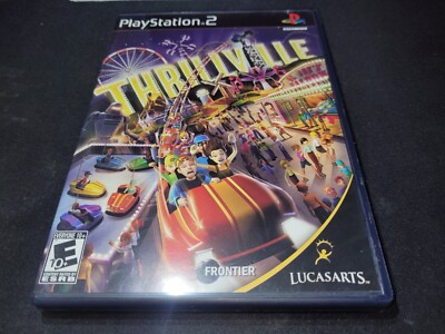 Thrillville LucasArts Frontier Sony Playstation 2 PS2 MINT condition ...