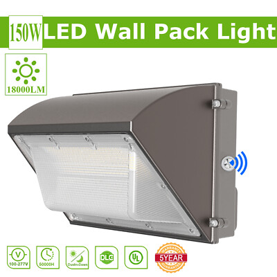 LED Wall Pack 150W LED Security Flood Commercial and Industrial Outdoor ...