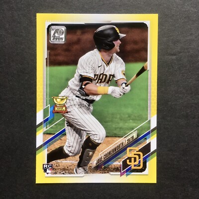 Jake Cronenworth 2021 Topps Yellow Rookie Card 371 Walgreens Exclusive ...