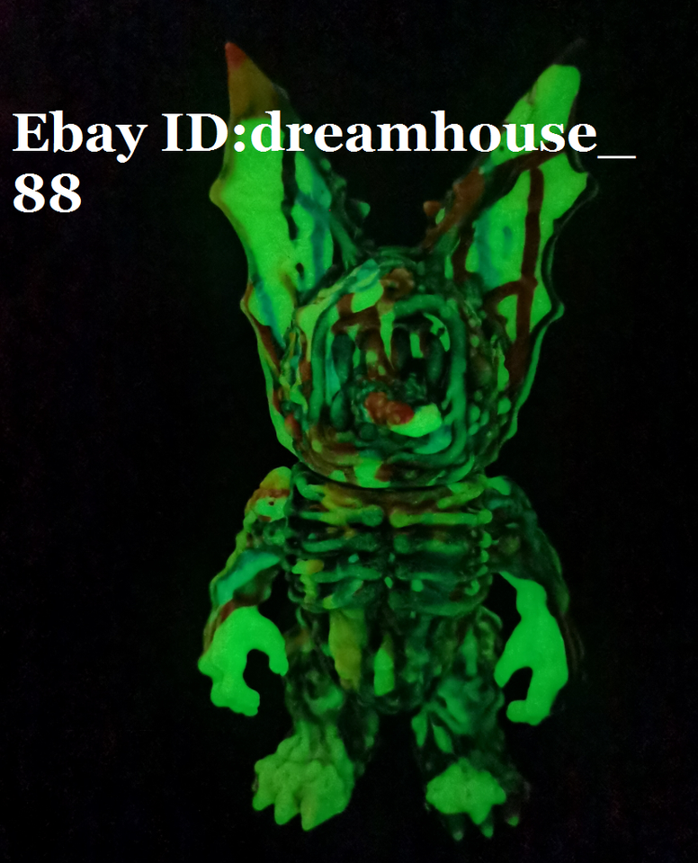 MVH DX Bat Head Prime Body GID Ver. Collectible Rare Sofubi Vinyl ...